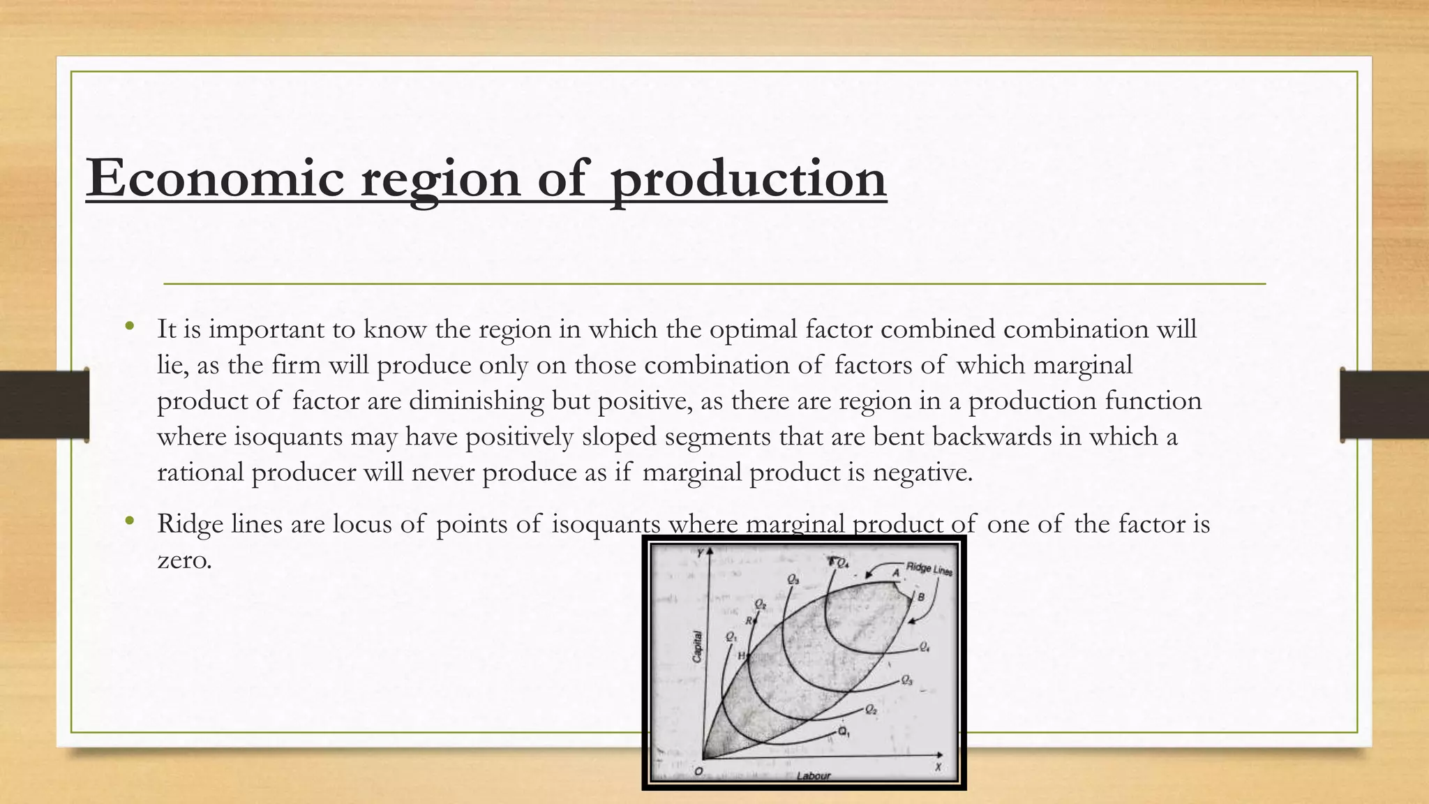 Presentation on Iso quants | PPTX