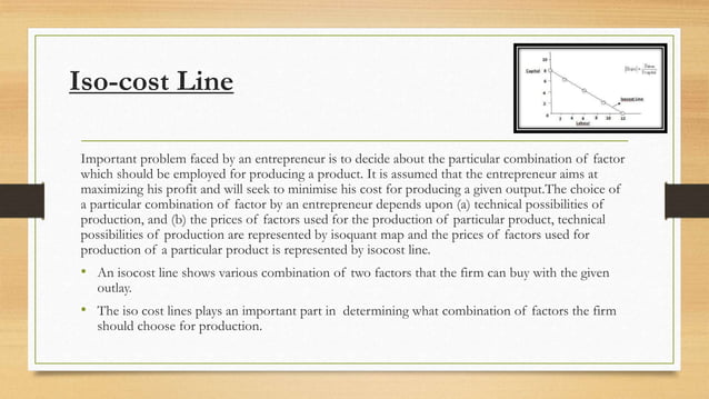 Presentation on Iso quants | PPTX