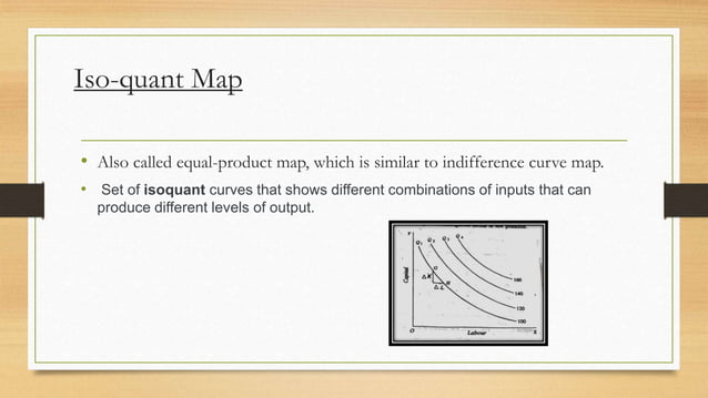 Presentation on Iso quants | PPTX