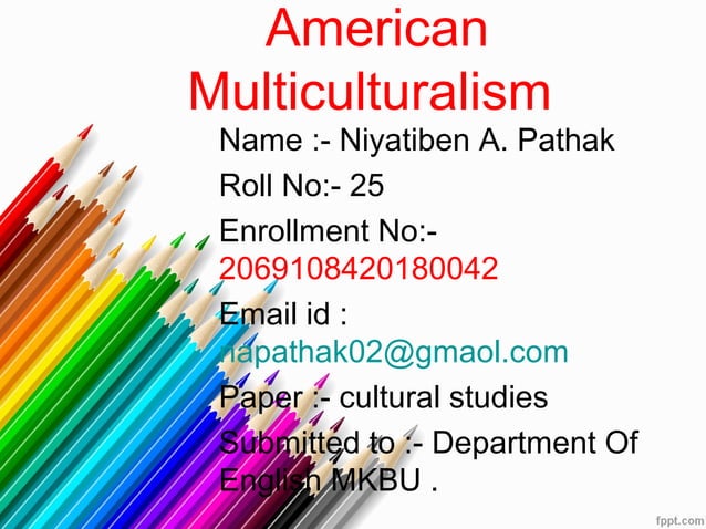 american multiculturalism | PPT
