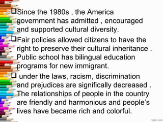 american multiculturalism | PPT