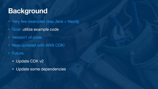 Toolbelt Trifecta: Connecting to Neo4j with Java and AWS Lambda | PPT