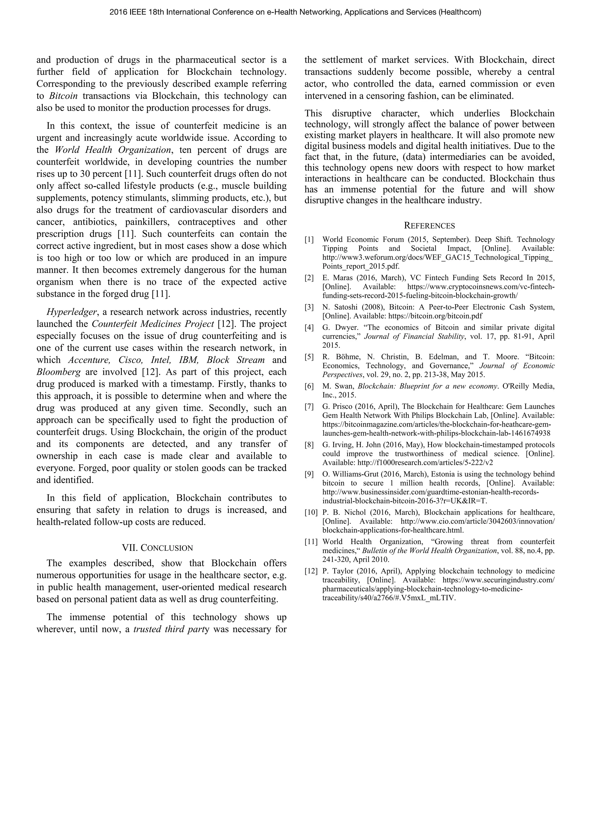 P9 blockchain technology in healthcare | PDF