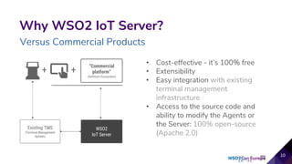 [WSO2Con EU 2017] From the Trenches: IoT Customer Stories | PPT