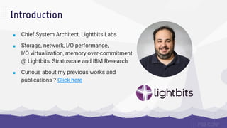 Vanquishing Latency Outliers in the Lightbits LightOS Software Defined Storage System | PPT