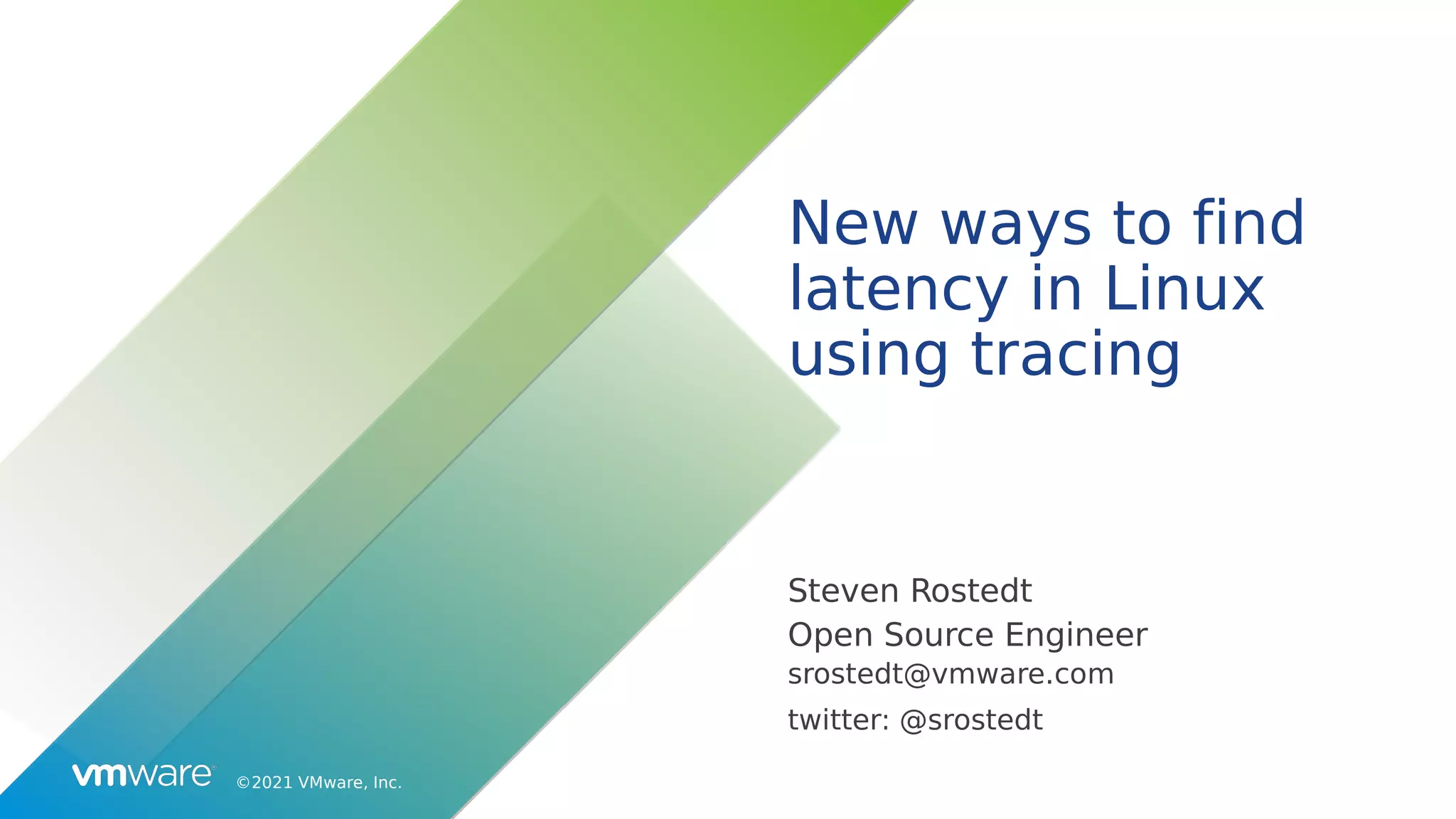 New Ways To Find Latency In Linux Using Tracing Ppt