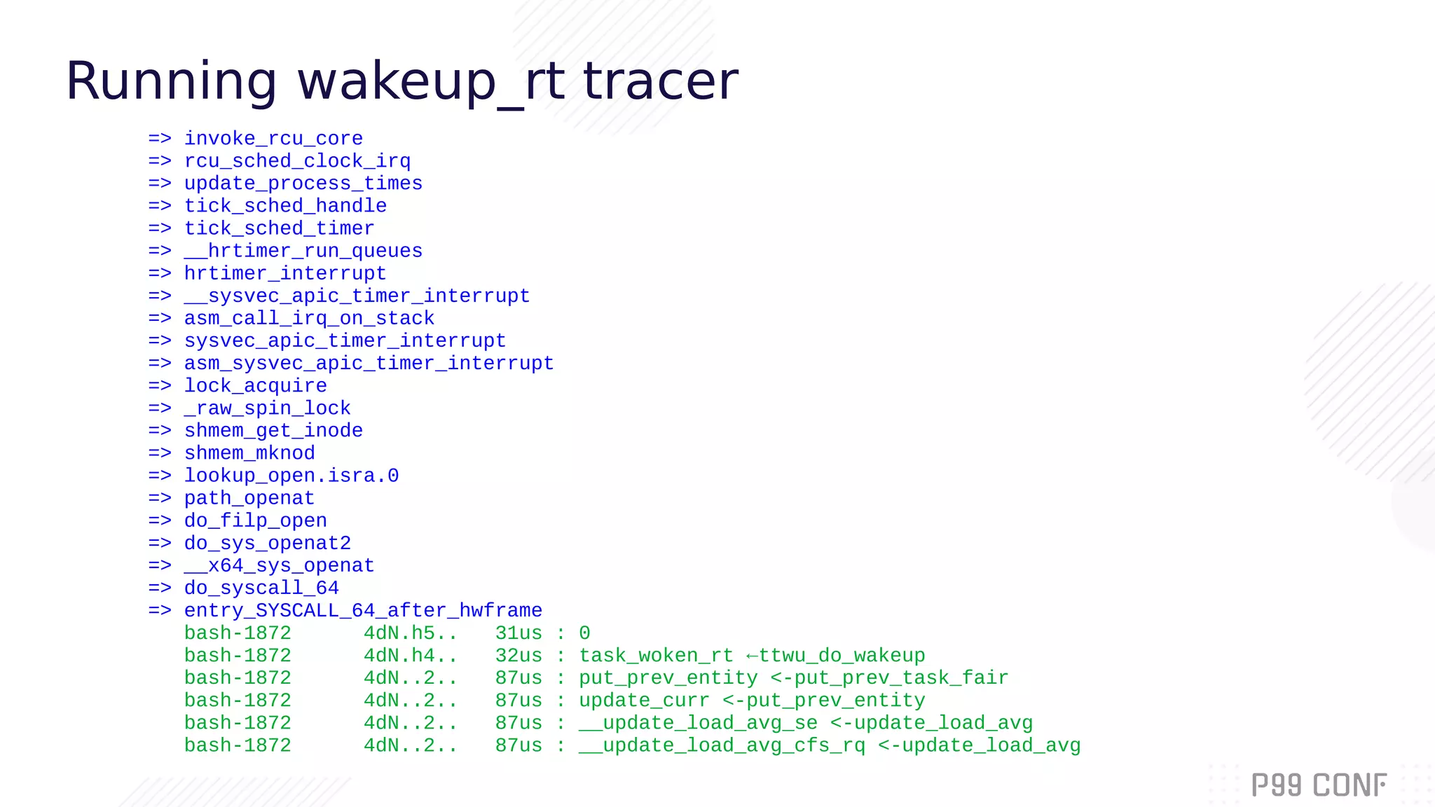 New Ways To Find Latency In Linux Using Tracing Ppt
