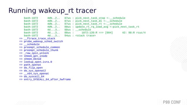 New Ways To Find Latency In Linux Using Tracing Ppt