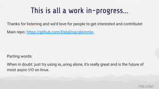 High-Performance Networking Using eBPF, XDP, and io_uring | PDF
