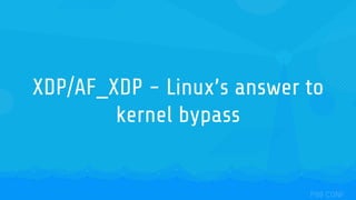 High-Performance Networking Using eBPF, XDP, and io_uring | PDF