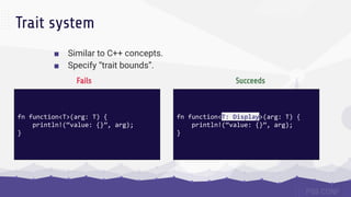 Rust Is Safe. But Is It Fast? | PPT