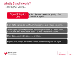 P9 addressing signal_integrity_ in_ew_2015_final | PPTX