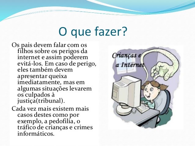 Os perigos da Internet