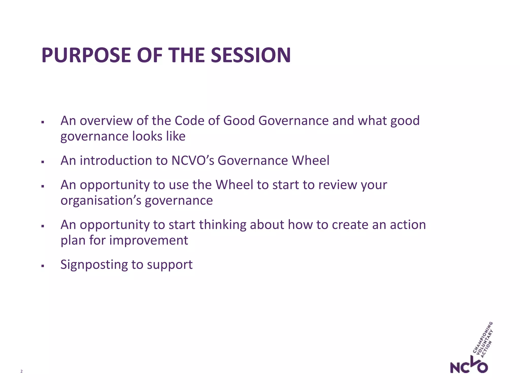 Effective governance using the governance wheel P9 | PPTX