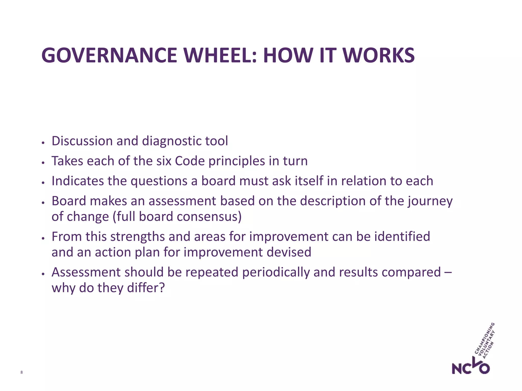 Effective governance using the governance wheel P9 | PPTX