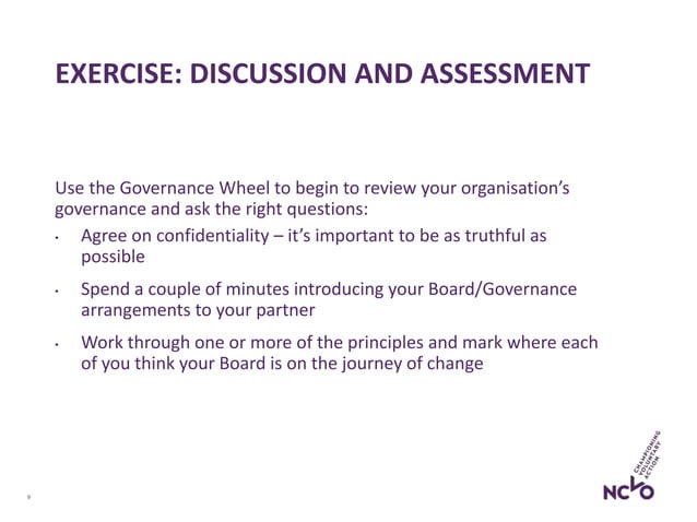 Effective governance using the governance wheel P9 | PPTX