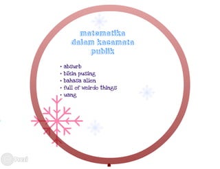 Presentasi bismillah math | PPT