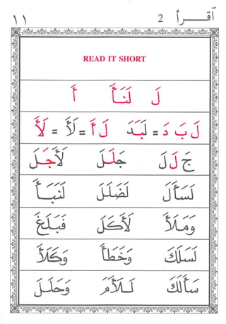 Iqra books 1 to_6 | PDF