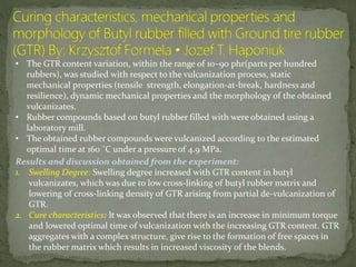 All about Butyl Rubber | PPTX