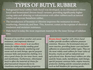 All about Butyl Rubber | PPTX