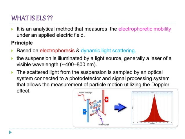 Electrophoretic Light Scattering | PPTX | Physics | Science