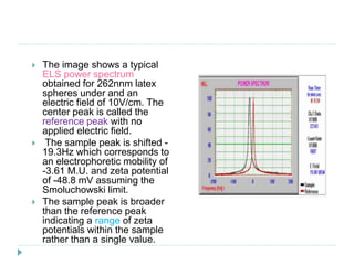 Electrophoretic Light Scattering | PPTX