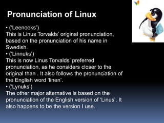 Unix vs linux | PPTX