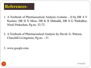 PA- I Acid-base titration (HRB) | PDF