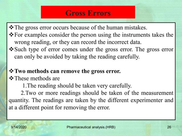 Introduction to Pharmaceutical analysis - I (HRB) | PDF