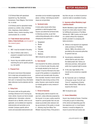 Paper - Motor Insurance - Tariff, Detariff and Beyond... (India) | PDF