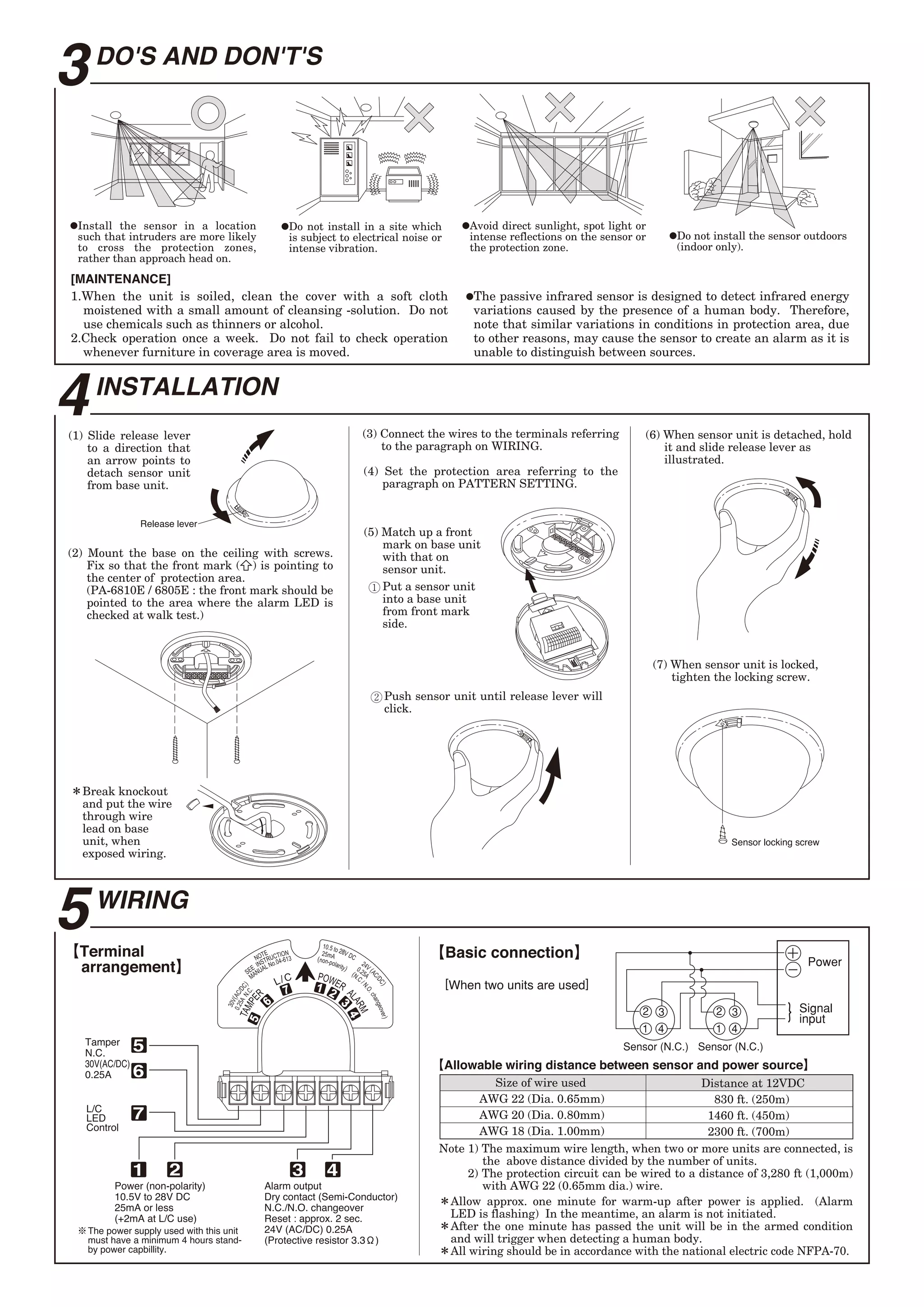 Takex PA-6810E Instruction Manual | PDF