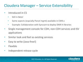 Pa cloudera manager-api's_extensibility_v2 | PPT