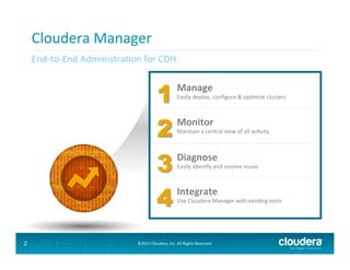 Extending and Automating Cloudera Manager via API | PDF
