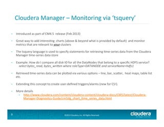 Extending and Automating Cloudera Manager via API | PDF