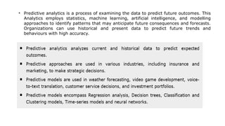 predictive analytics and spss predictive modeling | PPTX