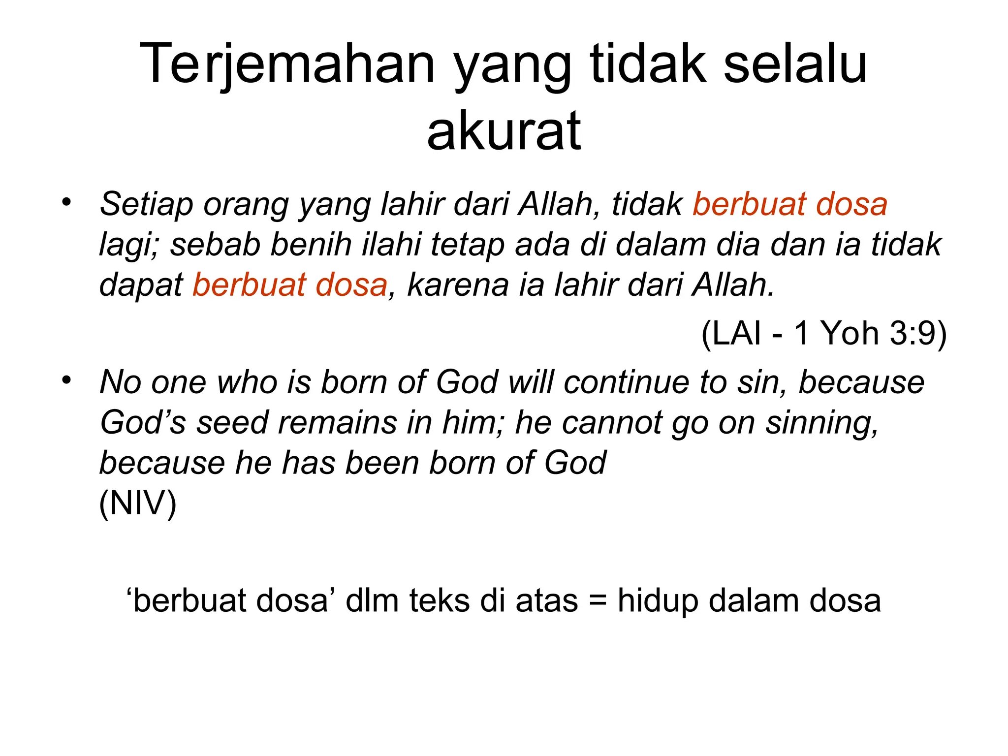 Pendalaman Alkitab Hikmat dalam mengelola Uang | PPT