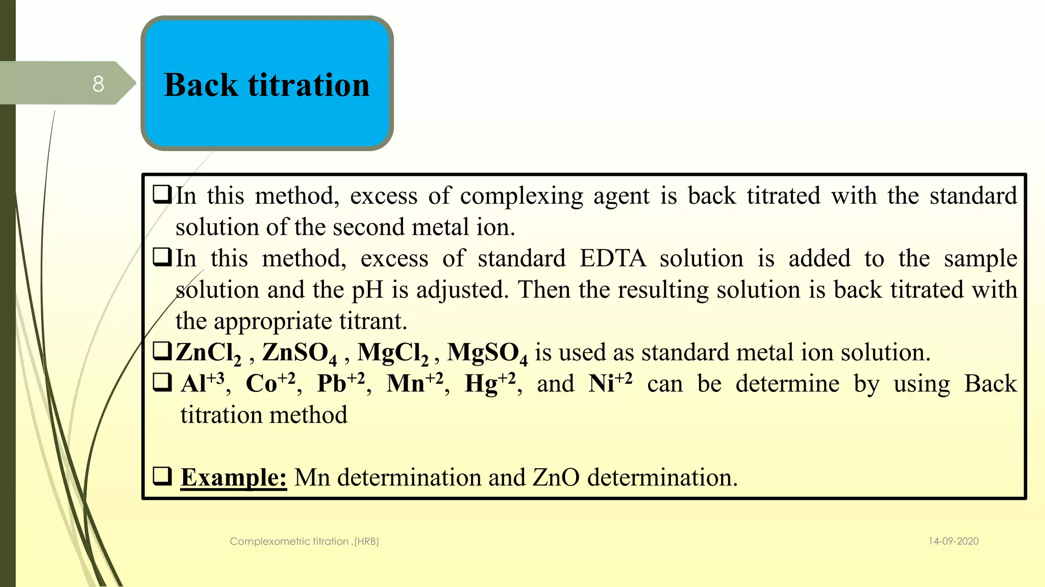 PA-I Complexometric titration.(HRB) | PDF