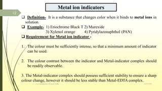 PA-I Complexometric titration.(HRB) | PDF