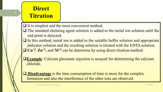 PA-I Complexometric titration.(HRB) | PDF