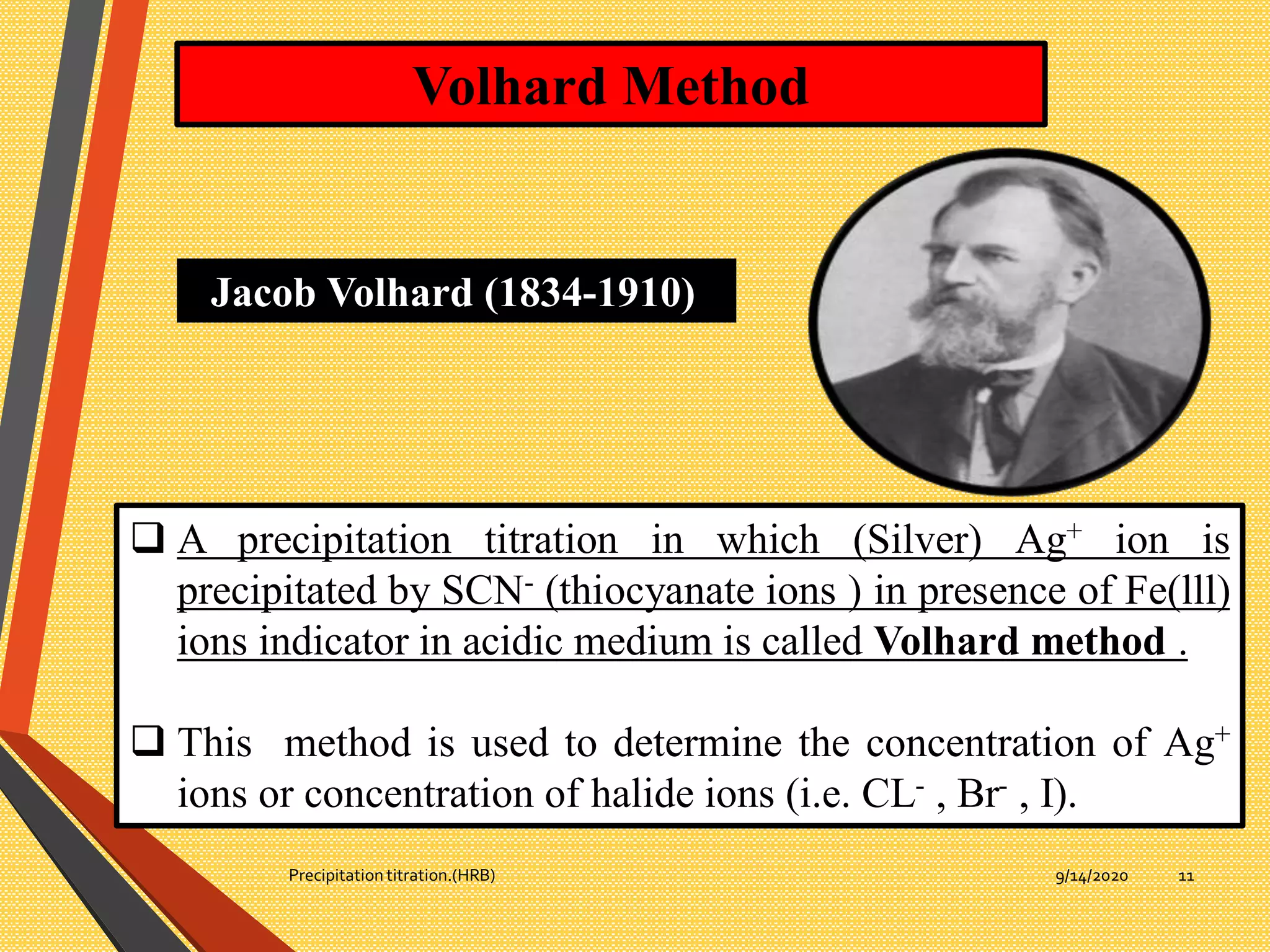 PA-I Precipitation titration (HRB) | PDF