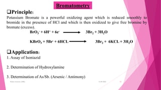 PA-I Redox titration.(HRB) | PDF