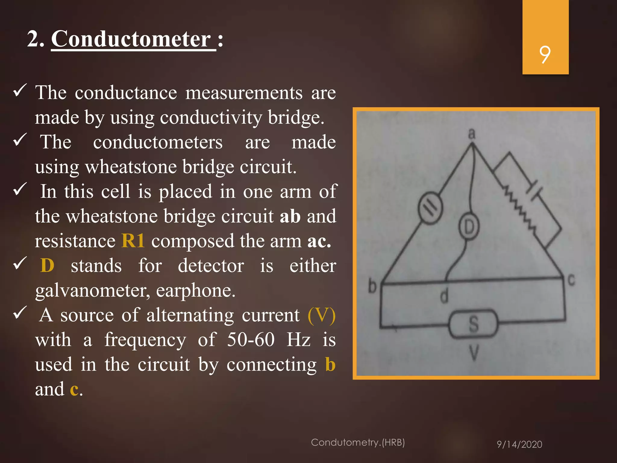 PA-I Condutometry.(HRB) | PDF