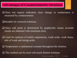 PA-I Condutometry.(HRB) | PDF