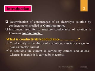 PA-I Condutometry.(HRB) | PDF