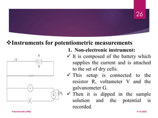 PA-I Potentiometry. (HRB) | PDF