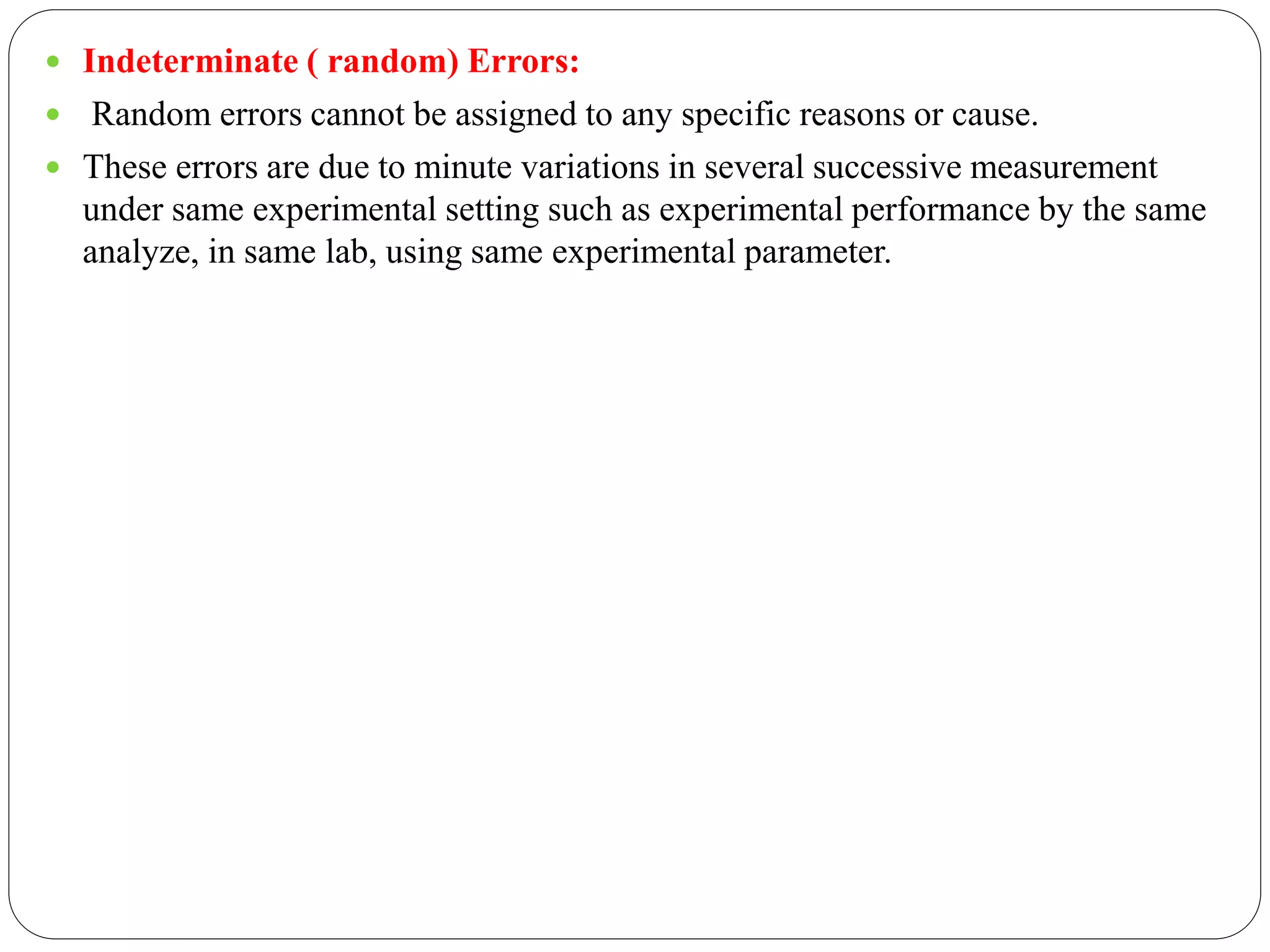 Pharmaceutical Analysis &Errors | PPTX