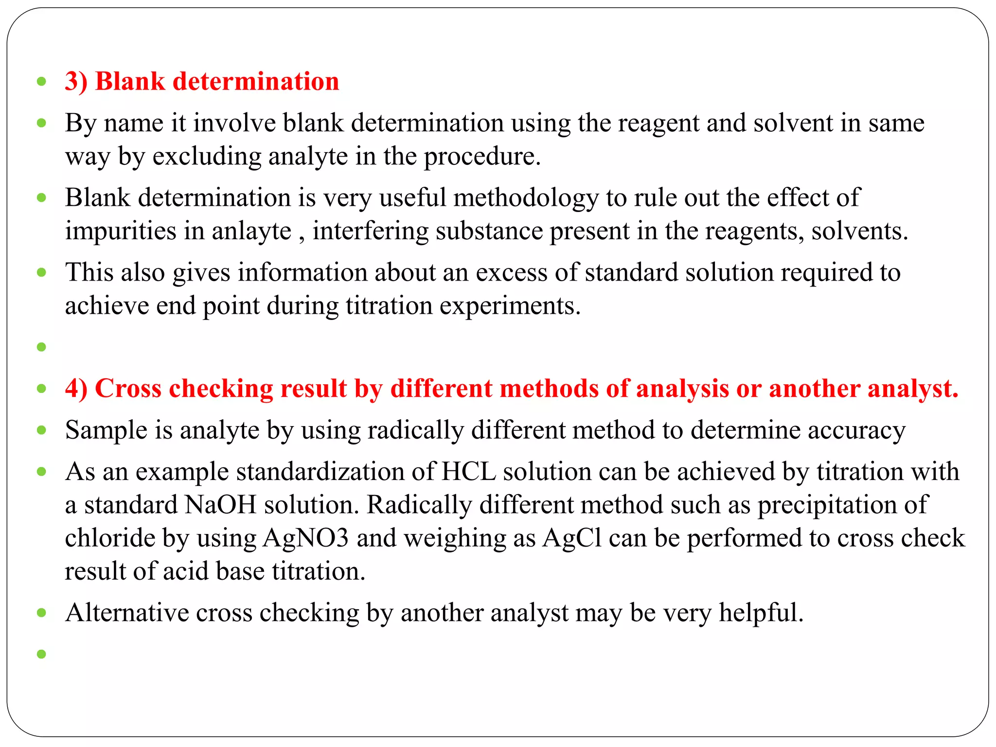 Pharmaceutical Analysis &Errors | PPTX