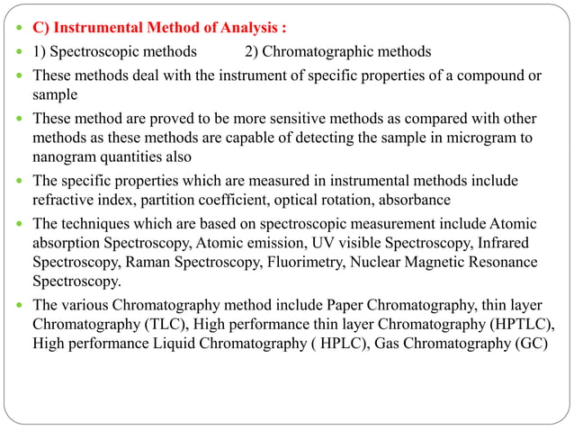 Pharmaceutical Analysis &Errors | PPTX | Chemistry | Science