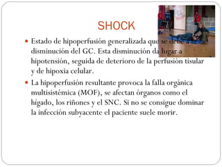 Presion arterial Y Shock | PPT
