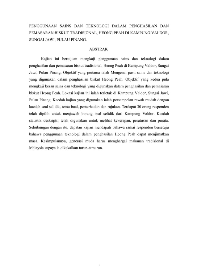 Kerja Kursus Pengajian Am 1 | DOC